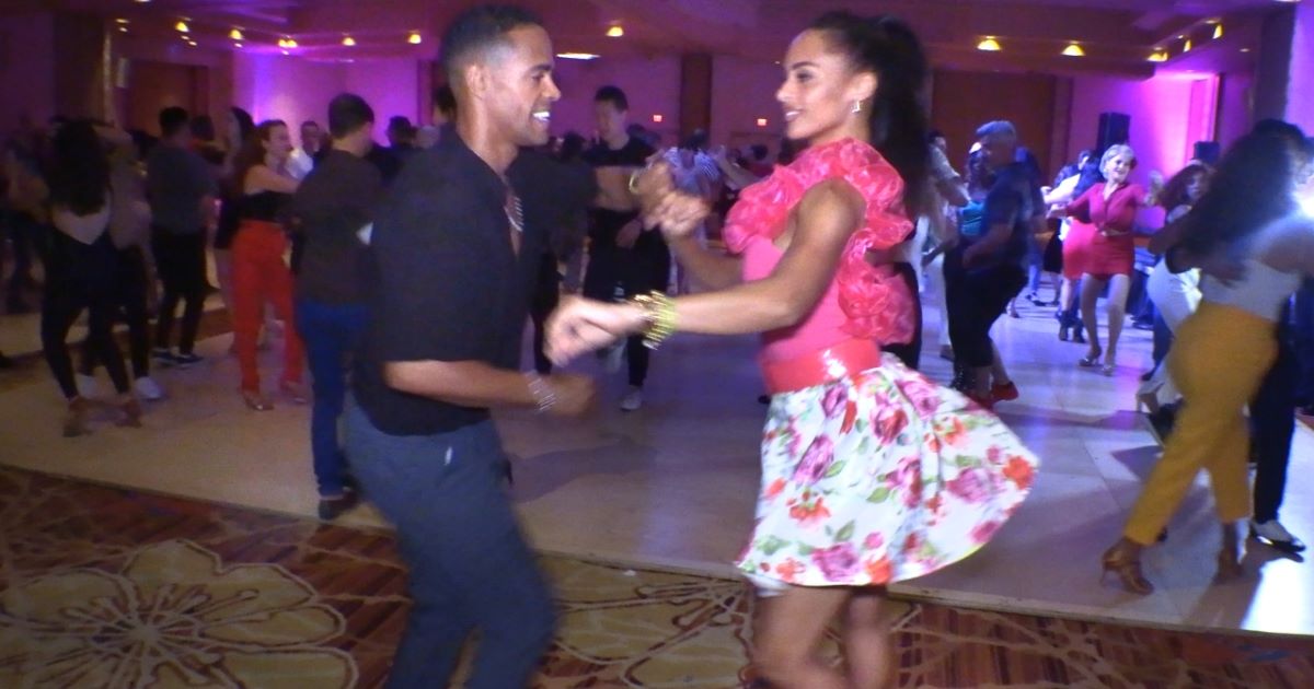 Sensational Cuban Style Salsa Dancing: Jorge and Indira Heat Up Las ...