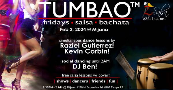 TUMBAO Latin Fridays, 12/8!